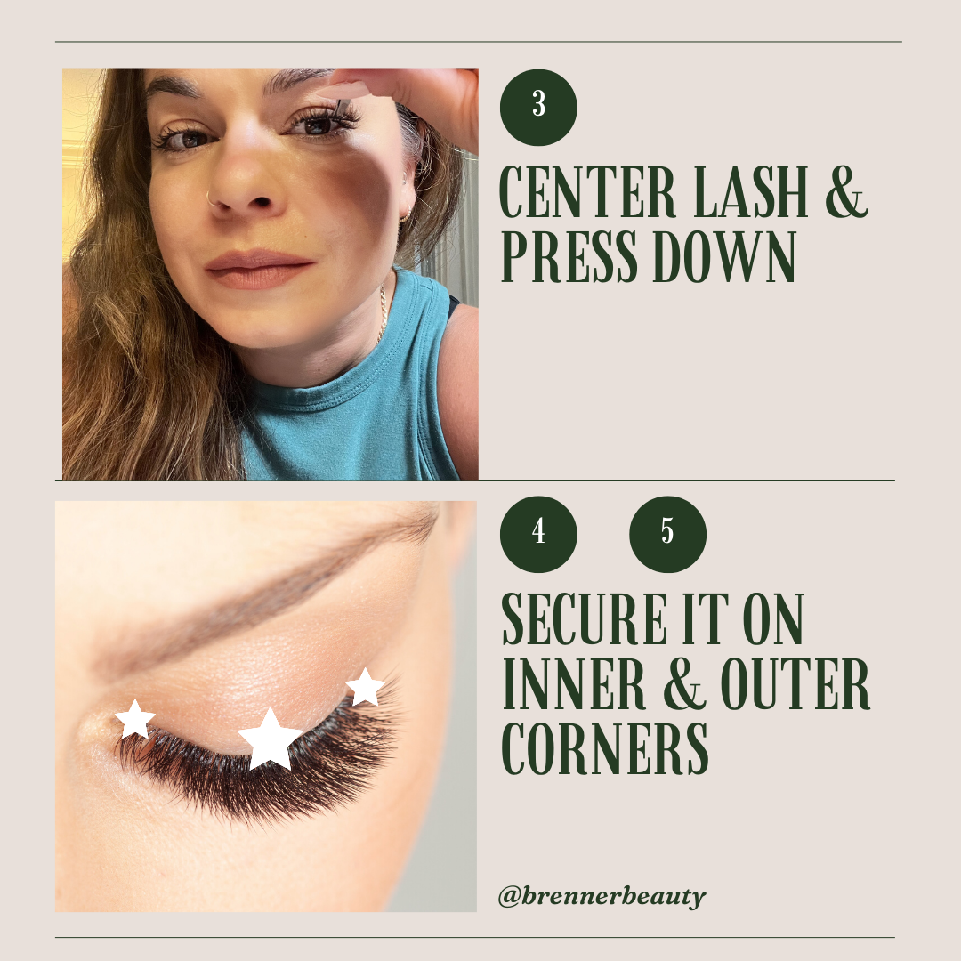 How to Apply False Lashes: Step-by-Step guide - brennerbeauty.com